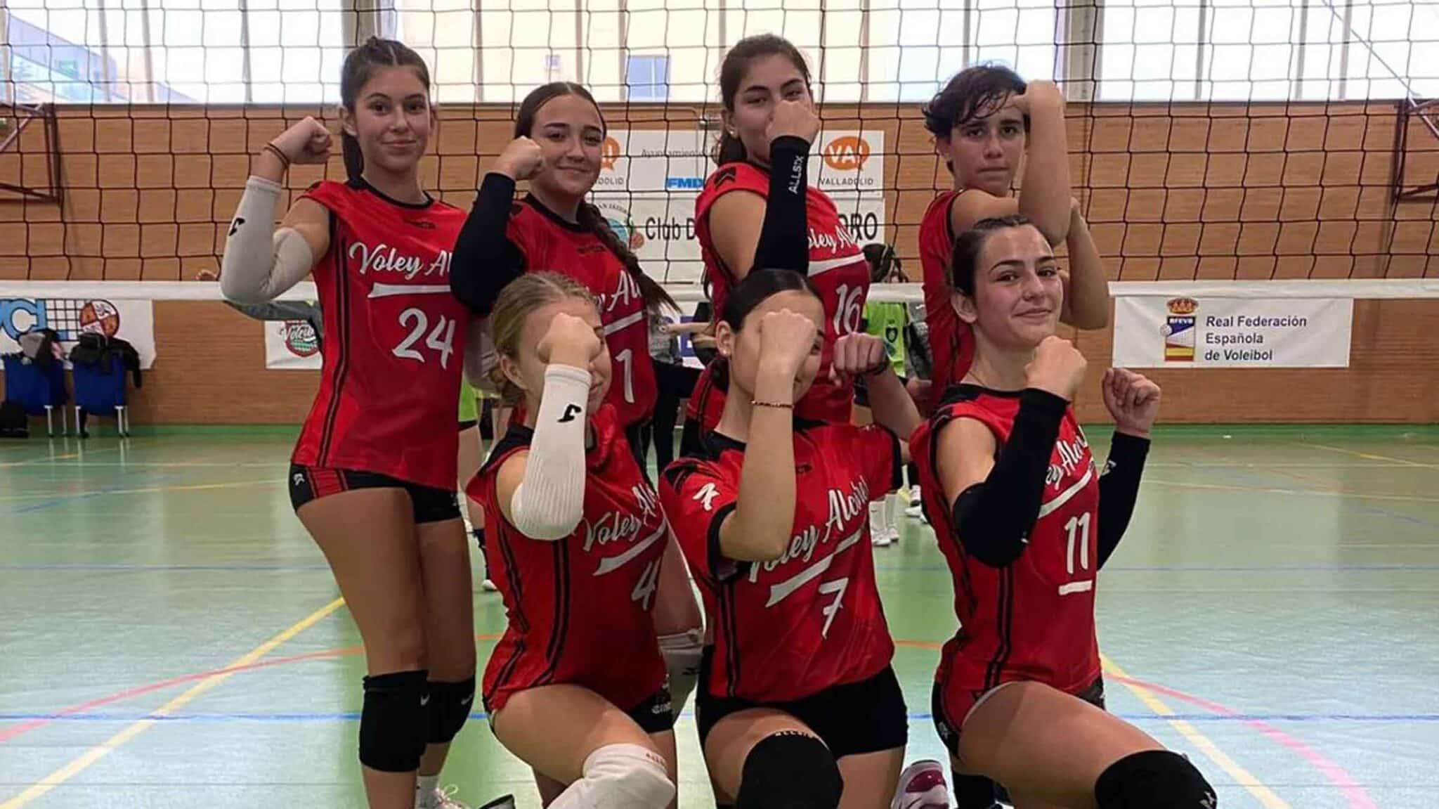 El Club Voley Los Alcores se hace con la plata en la Copa de España cadete