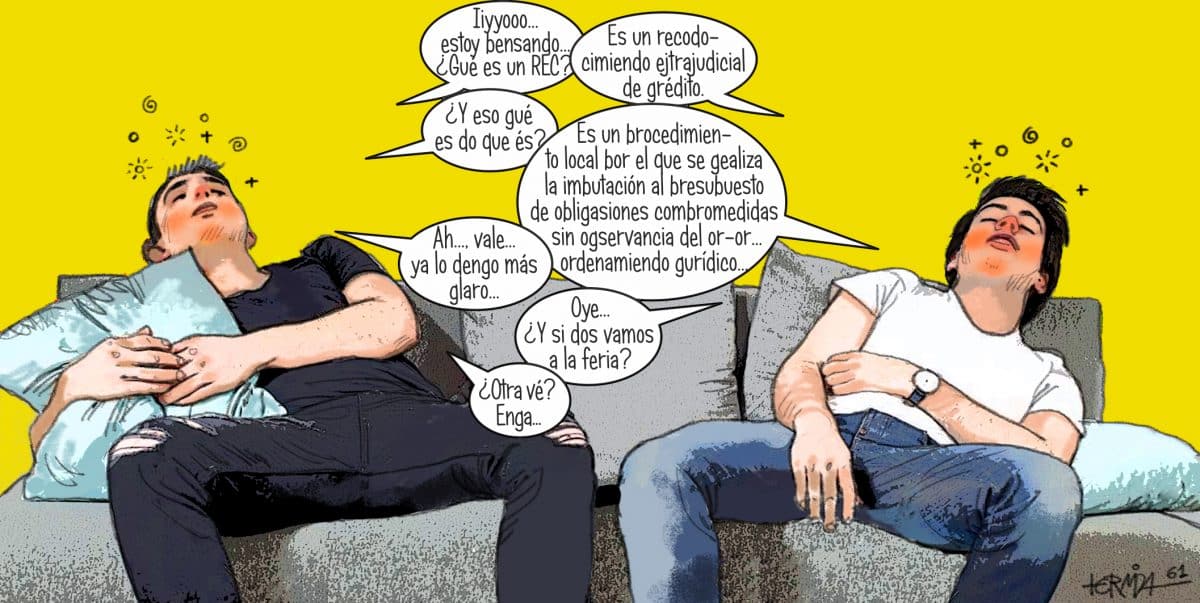 Un Reconocimiento Extrajudicial de Crédito en la viñeta de Javier ...