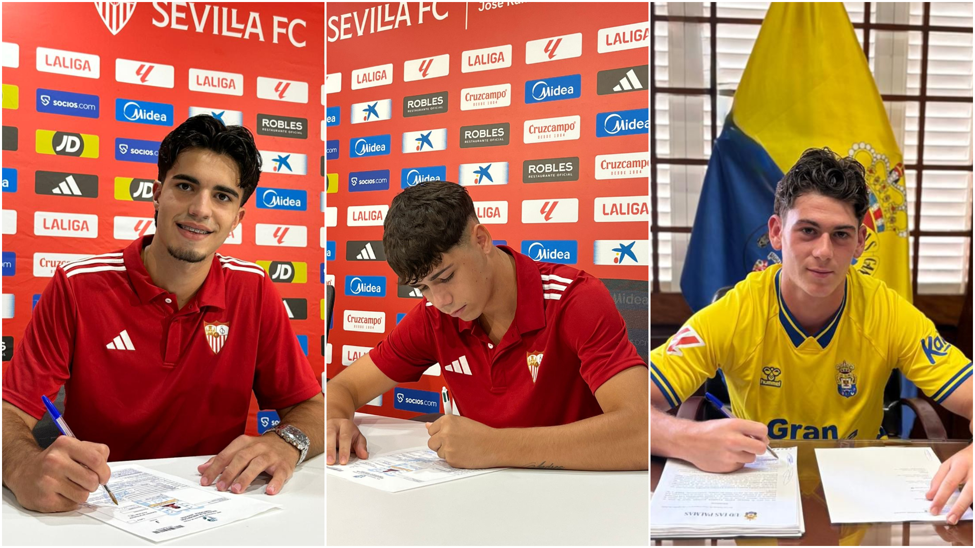 Piña, Fran Correa y Alejandro Hidalgo, de la cantera del CD Alcalá al ...